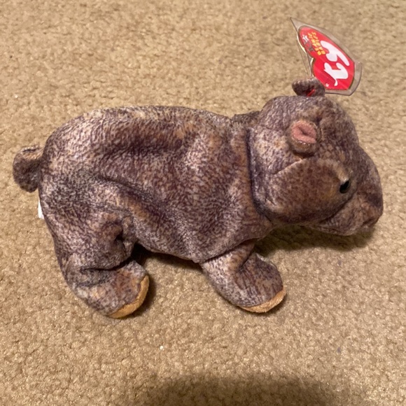 Ty | Toys | Ty Beanie Babies Tubbo The Hippo Rare Vintage Collectible ...